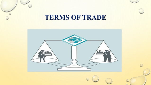 Terms of-trade | PPTX