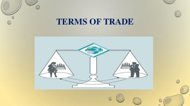 Terms of-trade