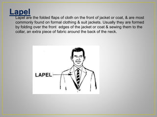 Terms and defintion of garments | PPTX