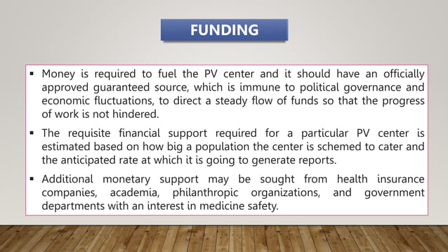 Regulatory terminology of ADR and Establishing pharmacovigilance center ...
