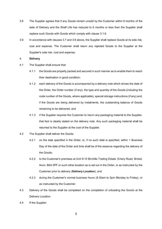 Terms & Conditions of Purchase | PDF