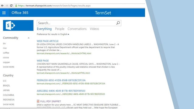 SharePoint metadata and taxonomy automation | PPT