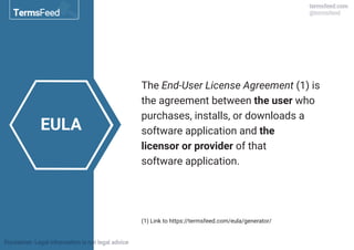 Why use End-User License Agreement (EULA) | PPT