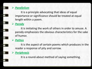Terms for critical analysis | PPT