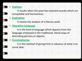 Terms for critical analysis | PPT