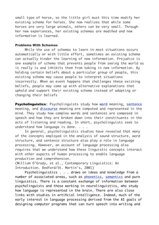 Terms for psychology and laguage teaching | PDF