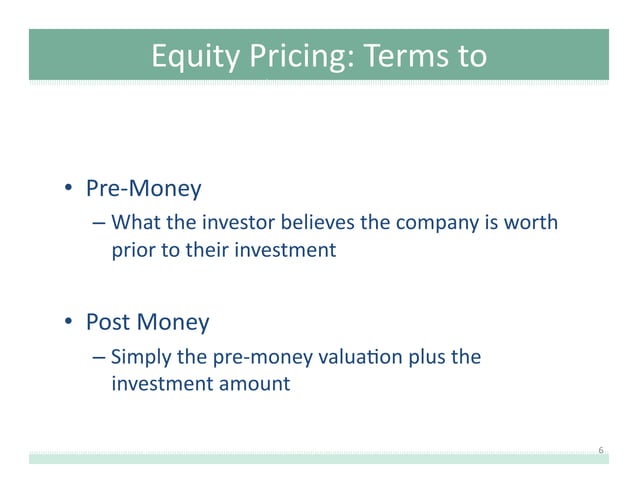 Negotiating Term sheets (Venture Fast Track) | PPT