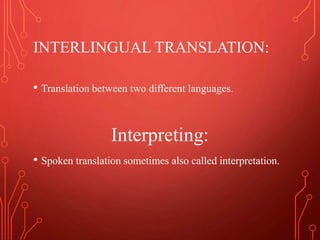 key Terms in translation studies | PPTX