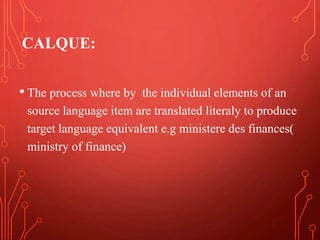 key Terms in translation studies | PPTX