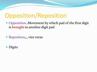Opposition Reposition