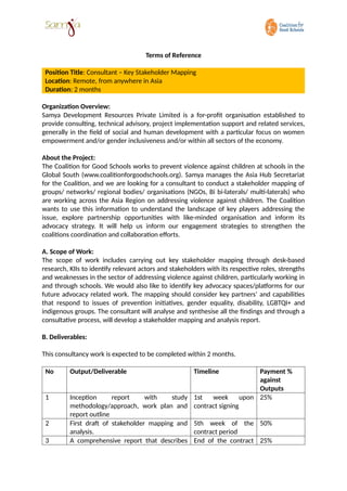 Terms of Reference_Consultant - Key Stakeholder Mapping.docx