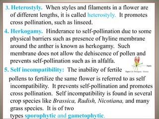 Modes of Pollination: self and cross pollination | PPTX