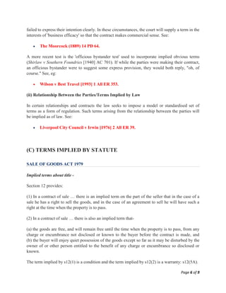 Terms of the contract notes | DOCX