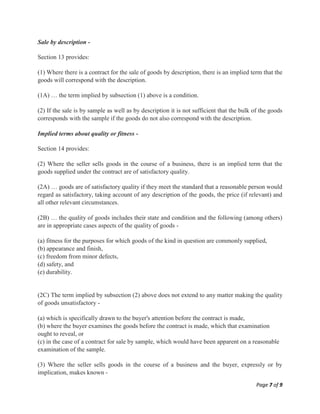 Terms of the contract notes | DOCX