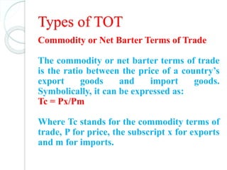 Terms of trade-Nelson | PPTX