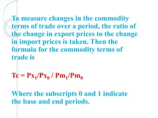 Terms of trade-Nelson | PPTX