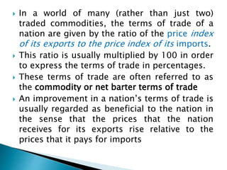 Terms of Trade | PPT