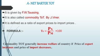 Terms of trades | PPTX