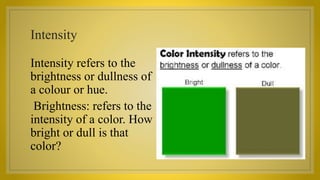 Terms related to colour | PPTX