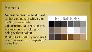 Terms related to colour | PPTX