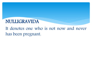 terms related to obstetrics | PPT