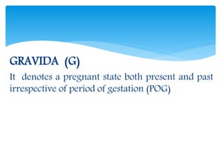 terms related to obstetrics | PPT