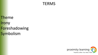 Terms to consider | PPTX