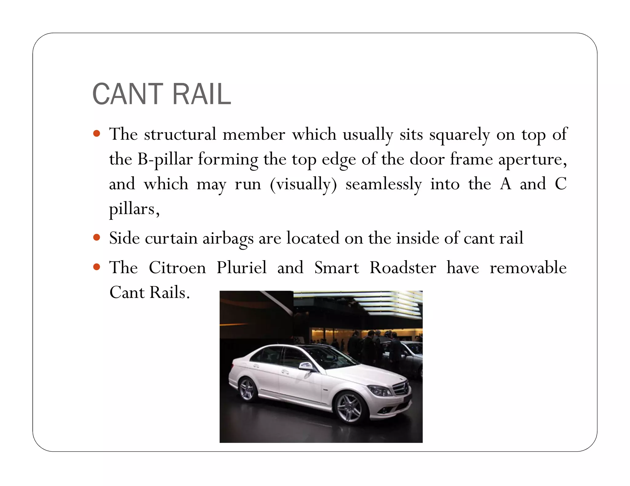 Terms used in Vehicle body building | PDF