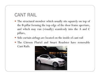 Terms used in Vehicle body building | PDF