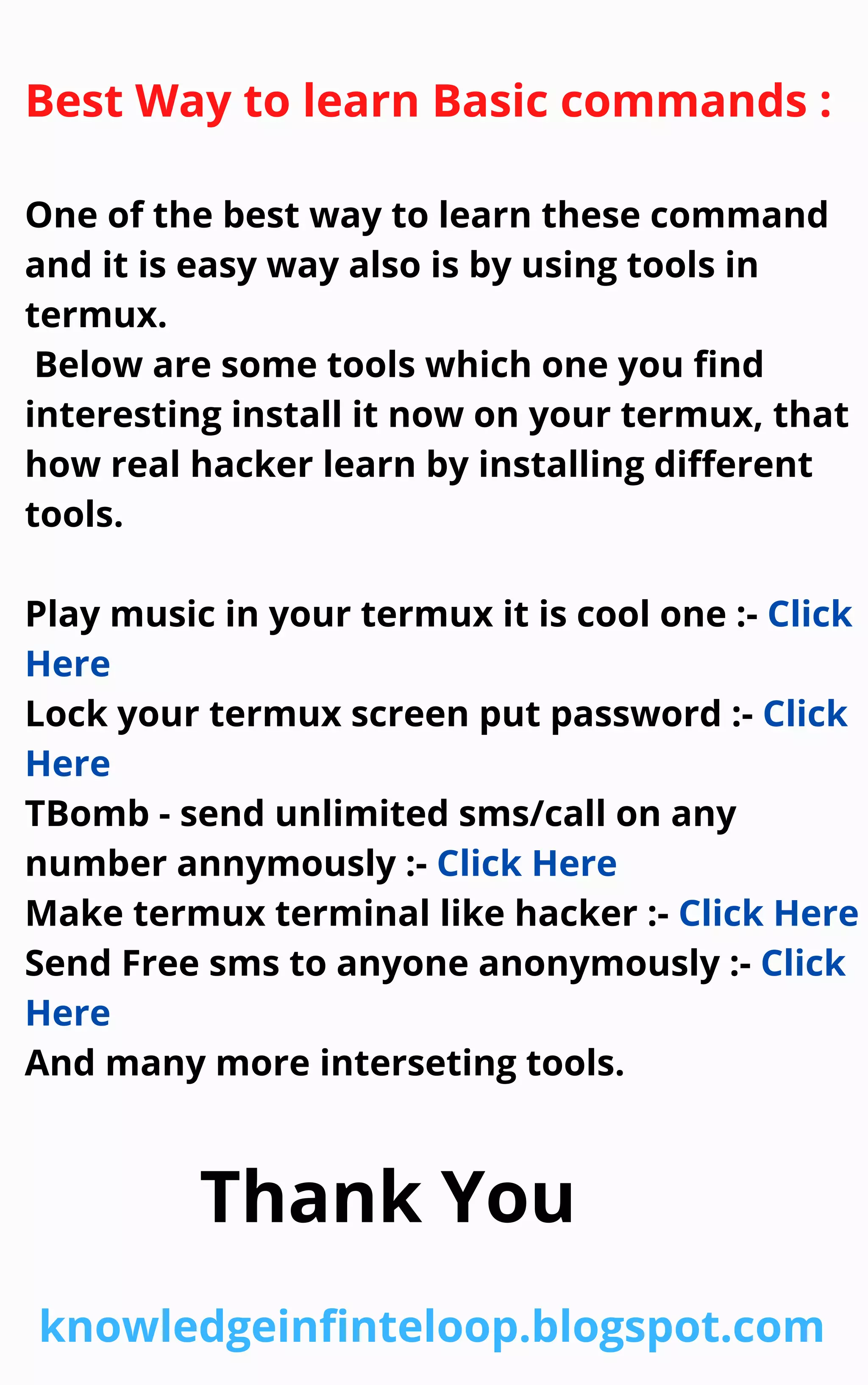[PDF] 2021 Termux basic commands list | PDF