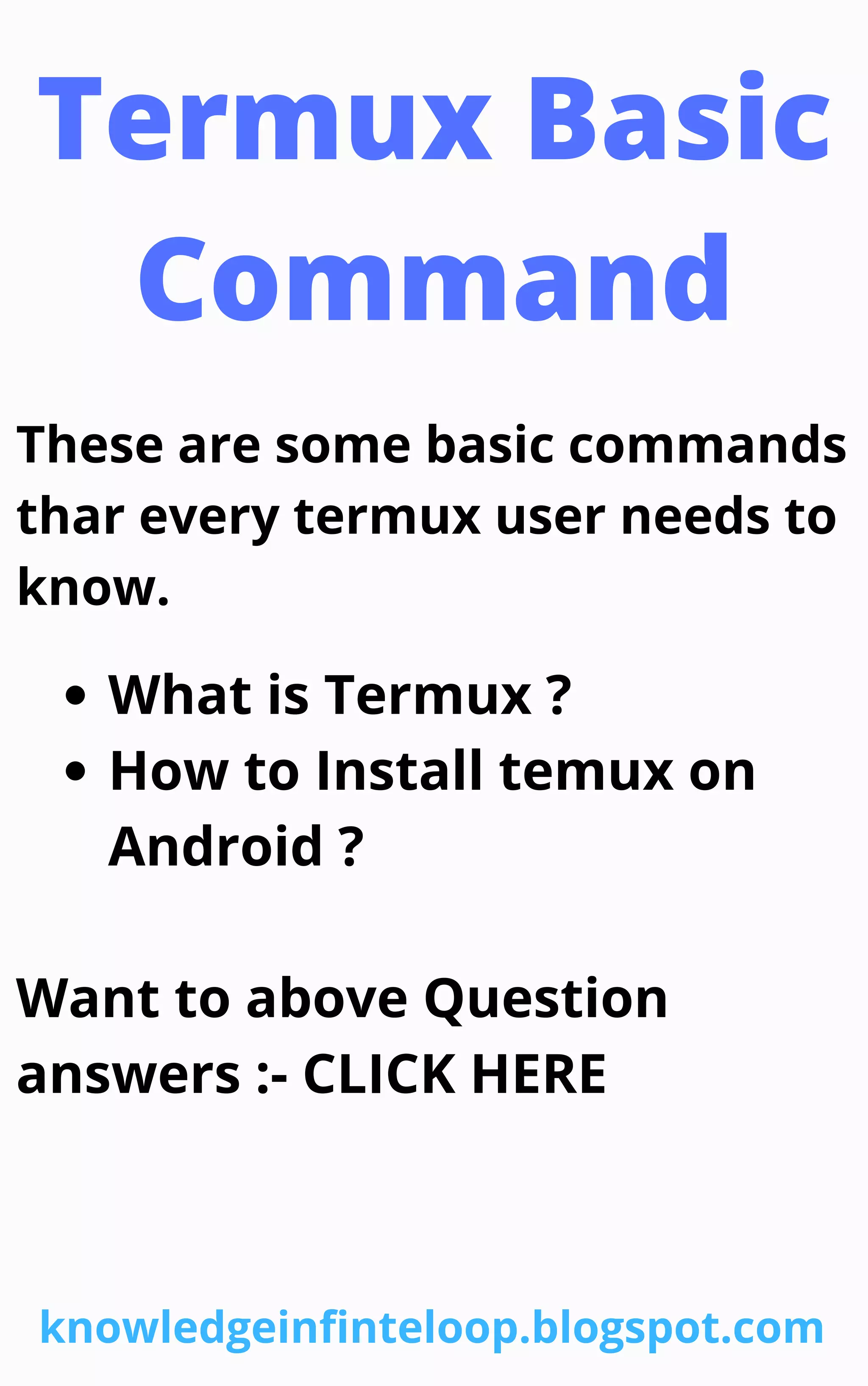 Pdf 2021 Termux Basic Commands List Pdf