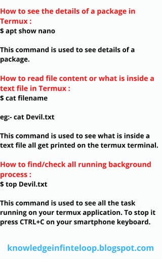 [pdf] 2021 Termux Basic Commands List Pdf