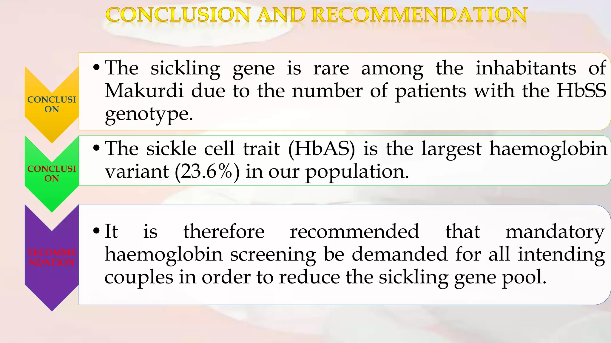 Haemoglobin Genotype | PPTX