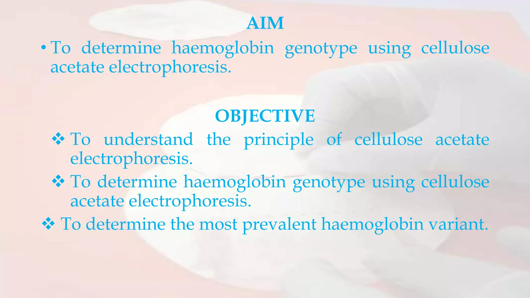 Haemoglobin Genotype | PPTX