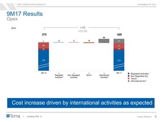 9M 2017 - Consolidated Results (November 10, 2017) | PPT