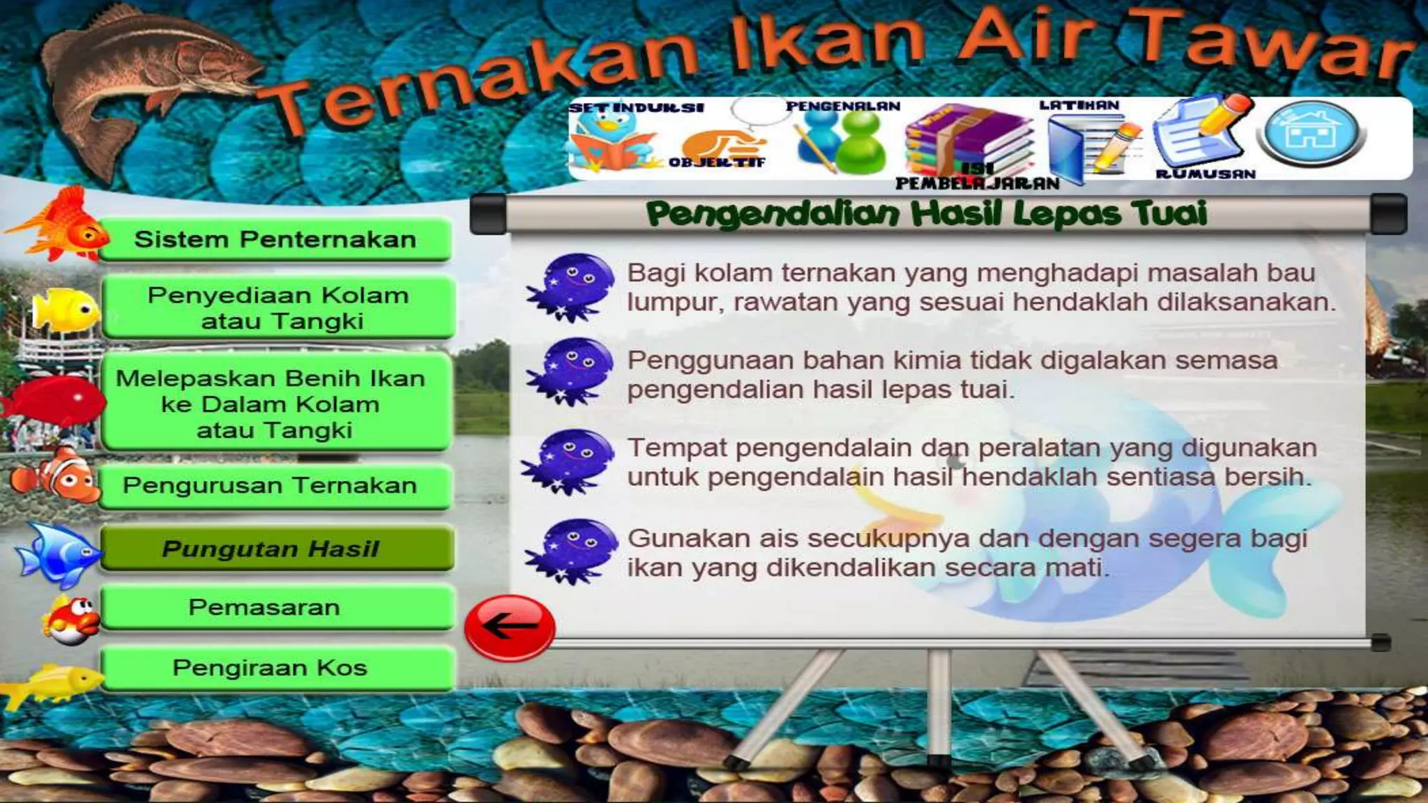 Ternakan ikan air tawar di malaysia 2015 KH Tingkatan 2 | PPTX