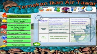 Ternakan ikan air tawar di malaysia 2015 KH Tingkatan 2 | PPTX