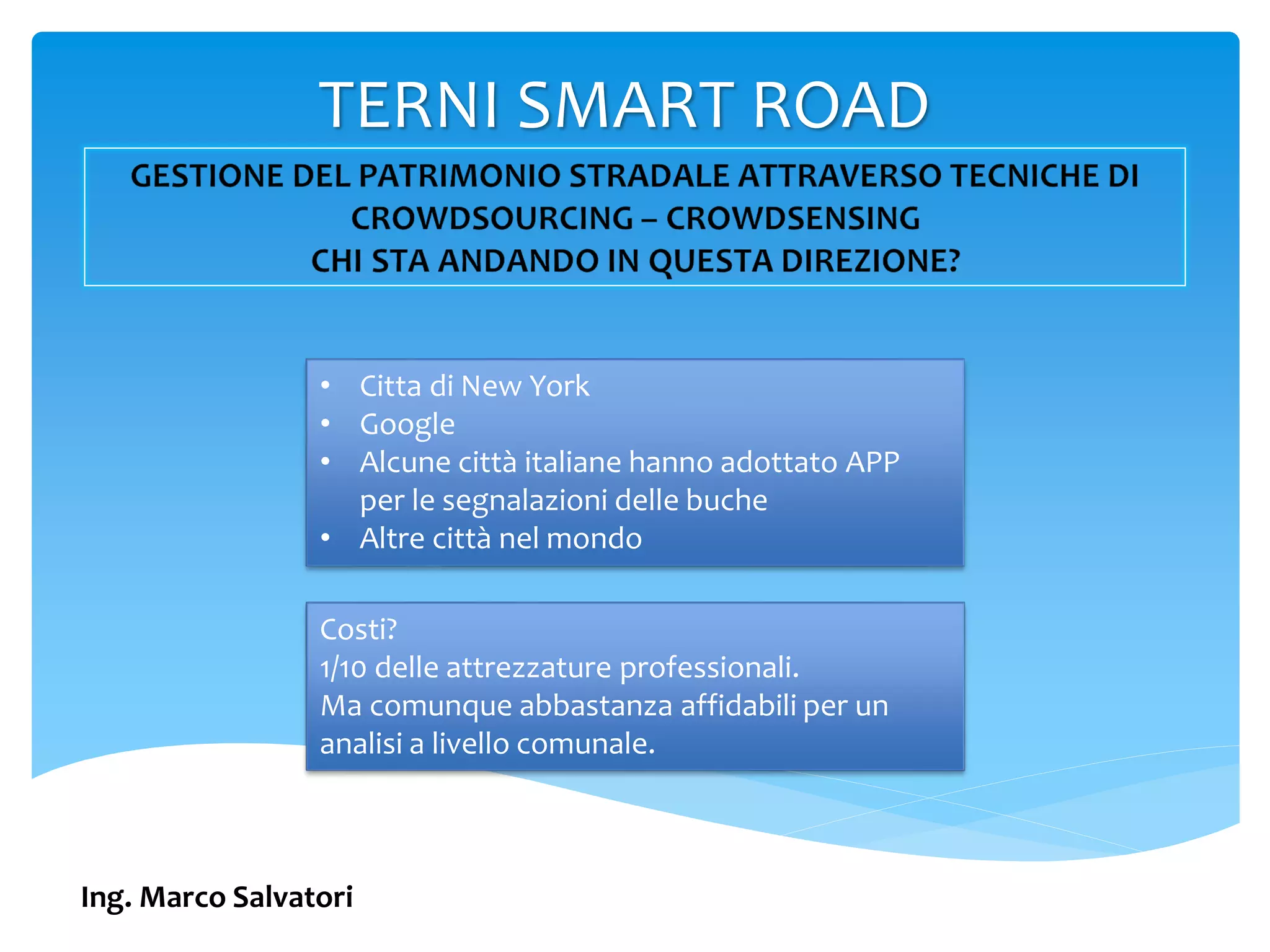 Terni smart road | PDF