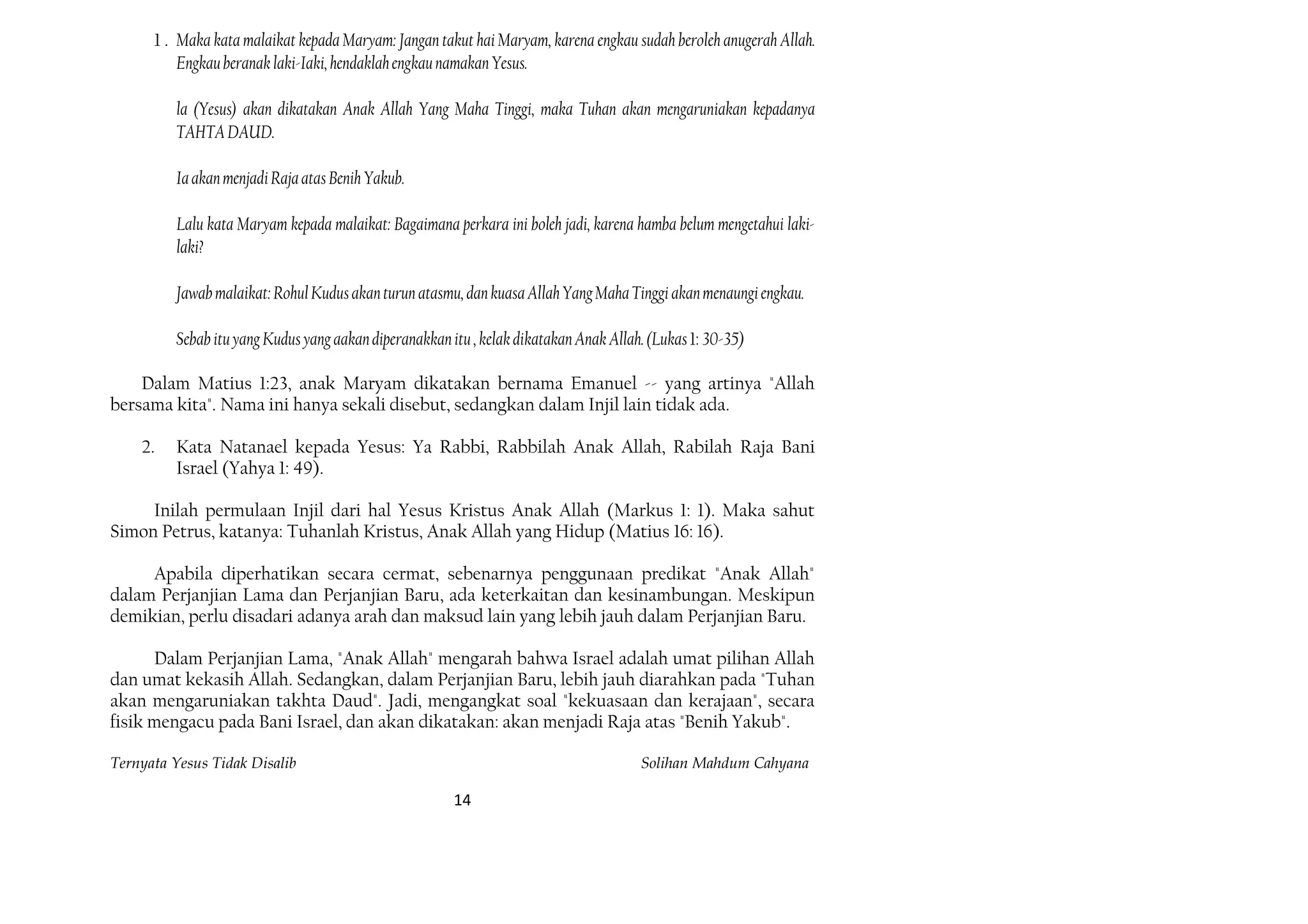 Ternyata yesus-tidak-disalib | PPT