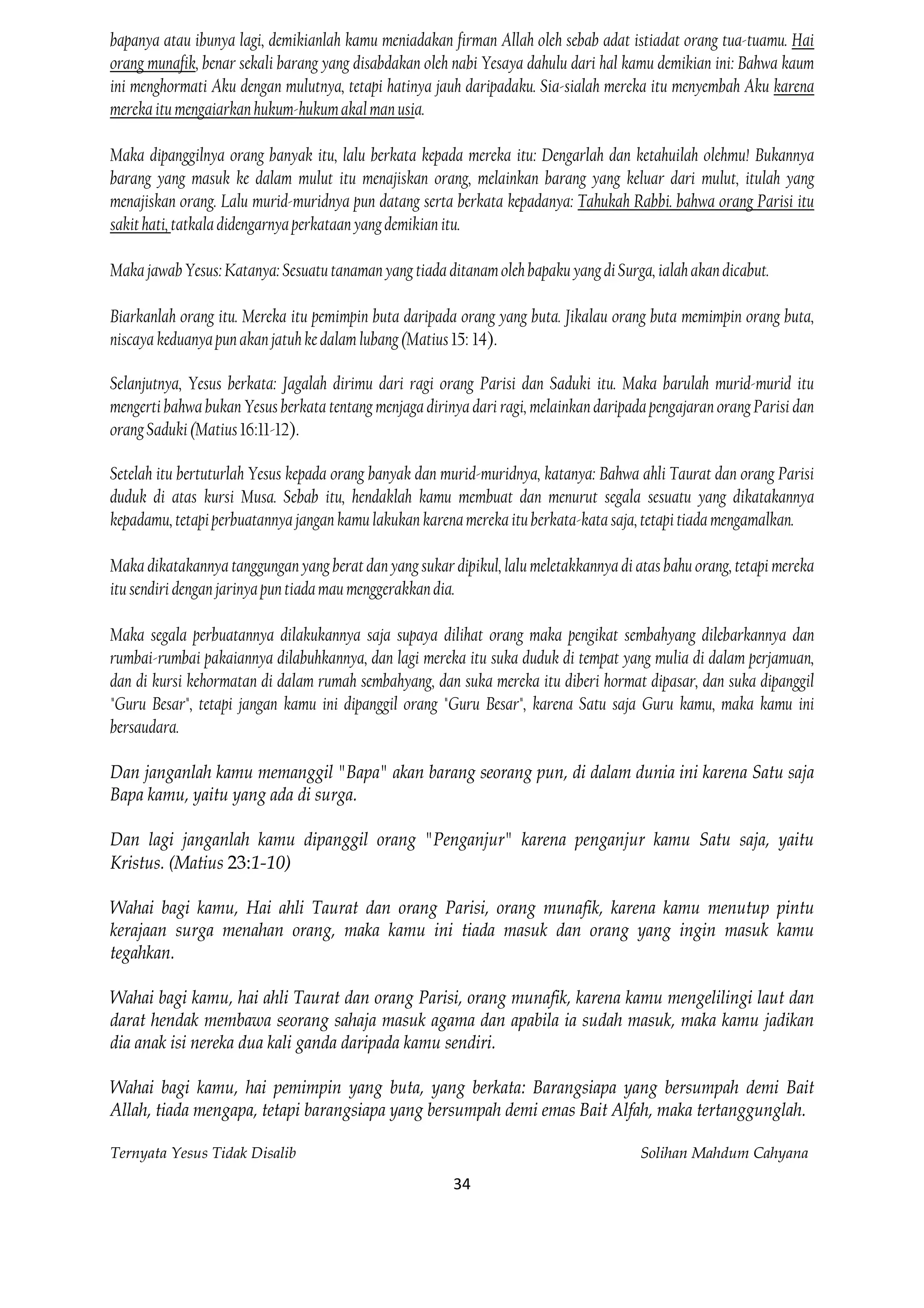 Ternyata yesus-tidak-disalib | PPT