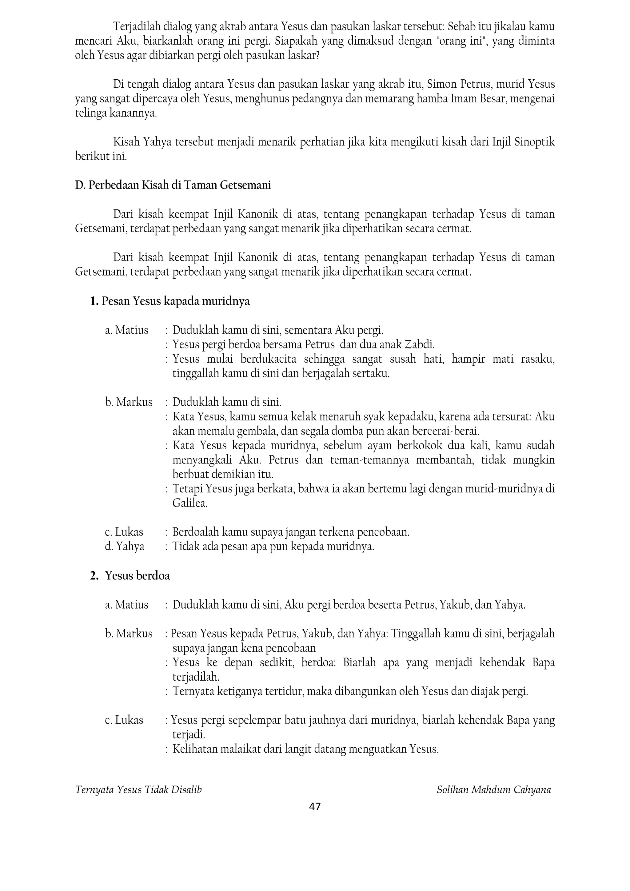 Ternyata yesus-tidak-disalib | PPT