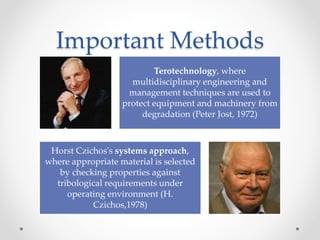 Tero technology and Tribology - Maintenance Management | PPTX