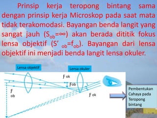 Teropong bintang | PPTX
