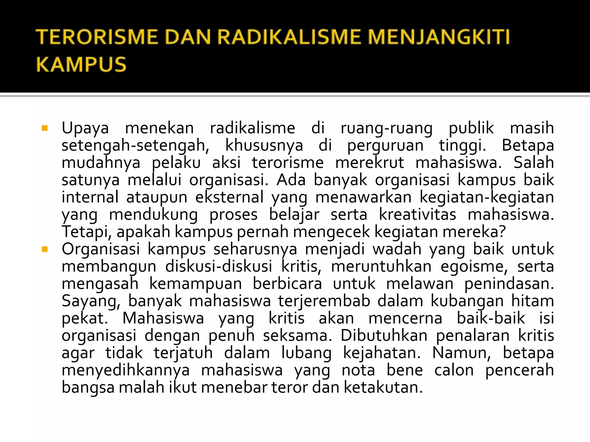 Terorisme dan Radikalisme KEL 2.pptx