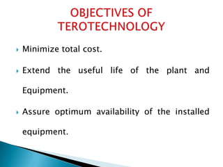 Terotechnology | PPTX