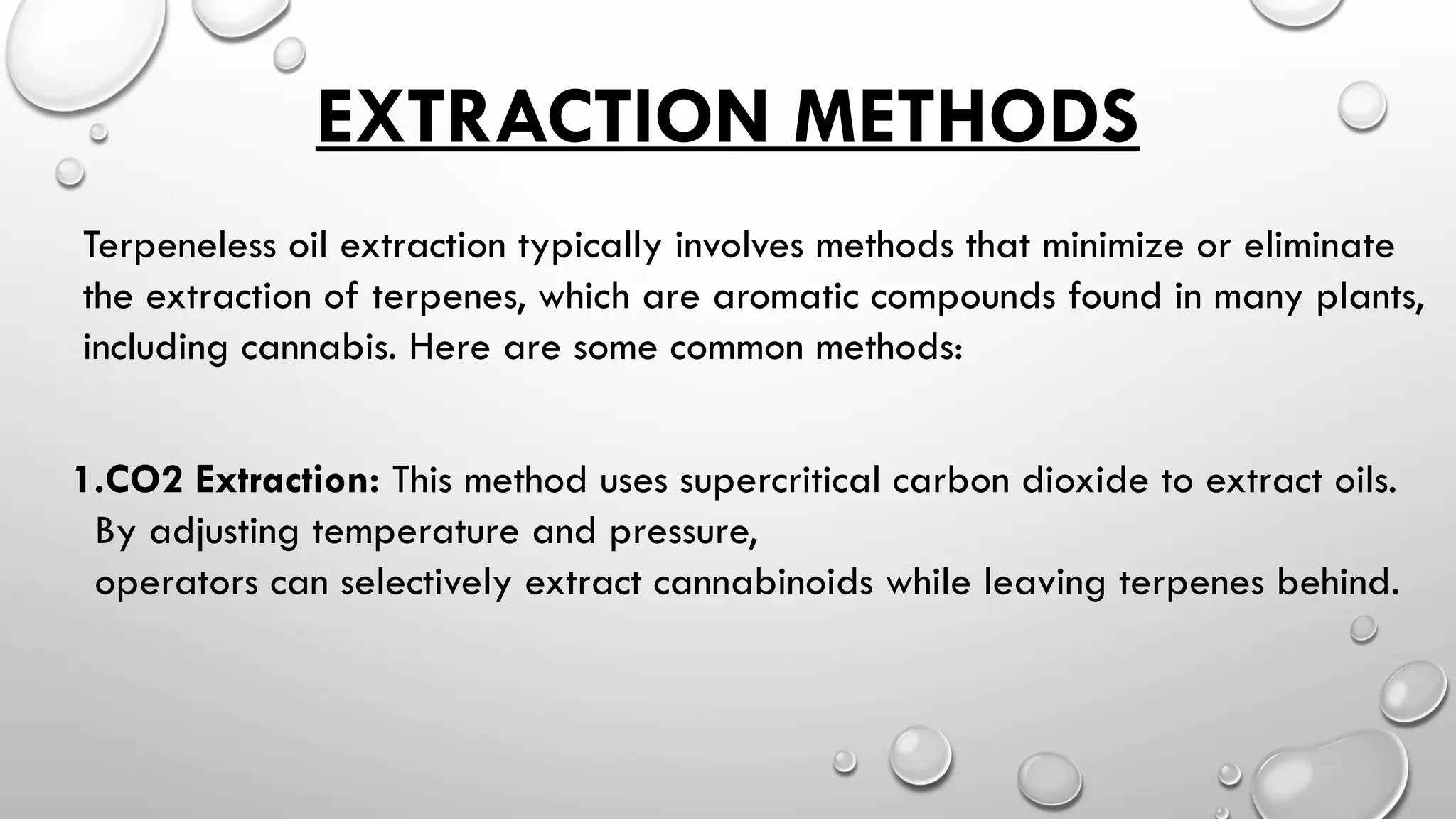 Terpeneless oils. .pptx