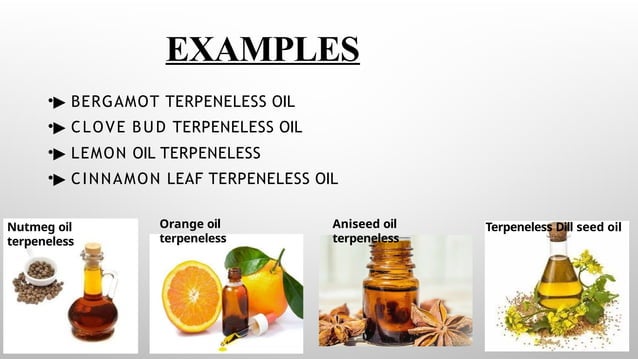Terpeneless oils. .pptx