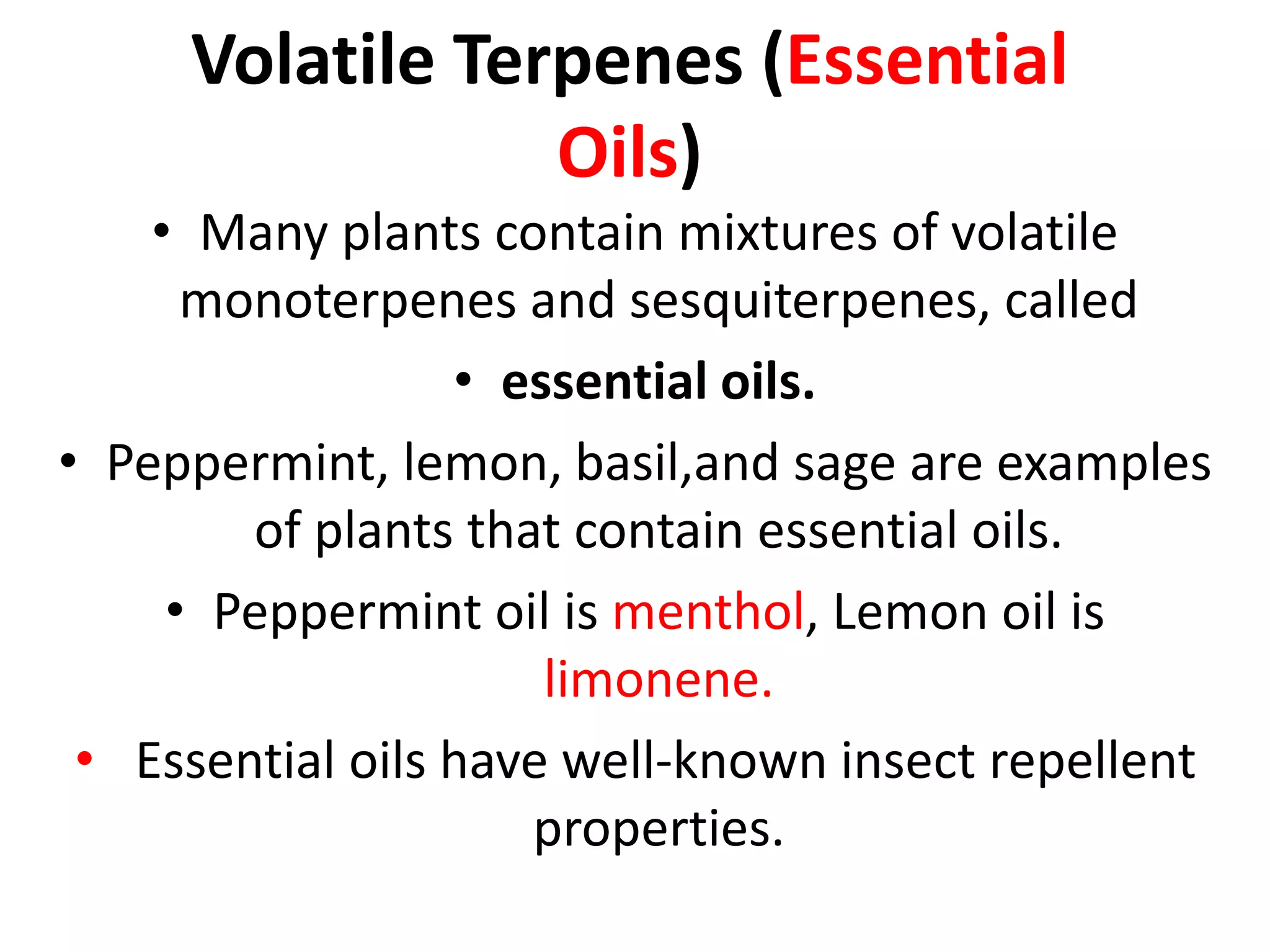 Terpenes | PPTX