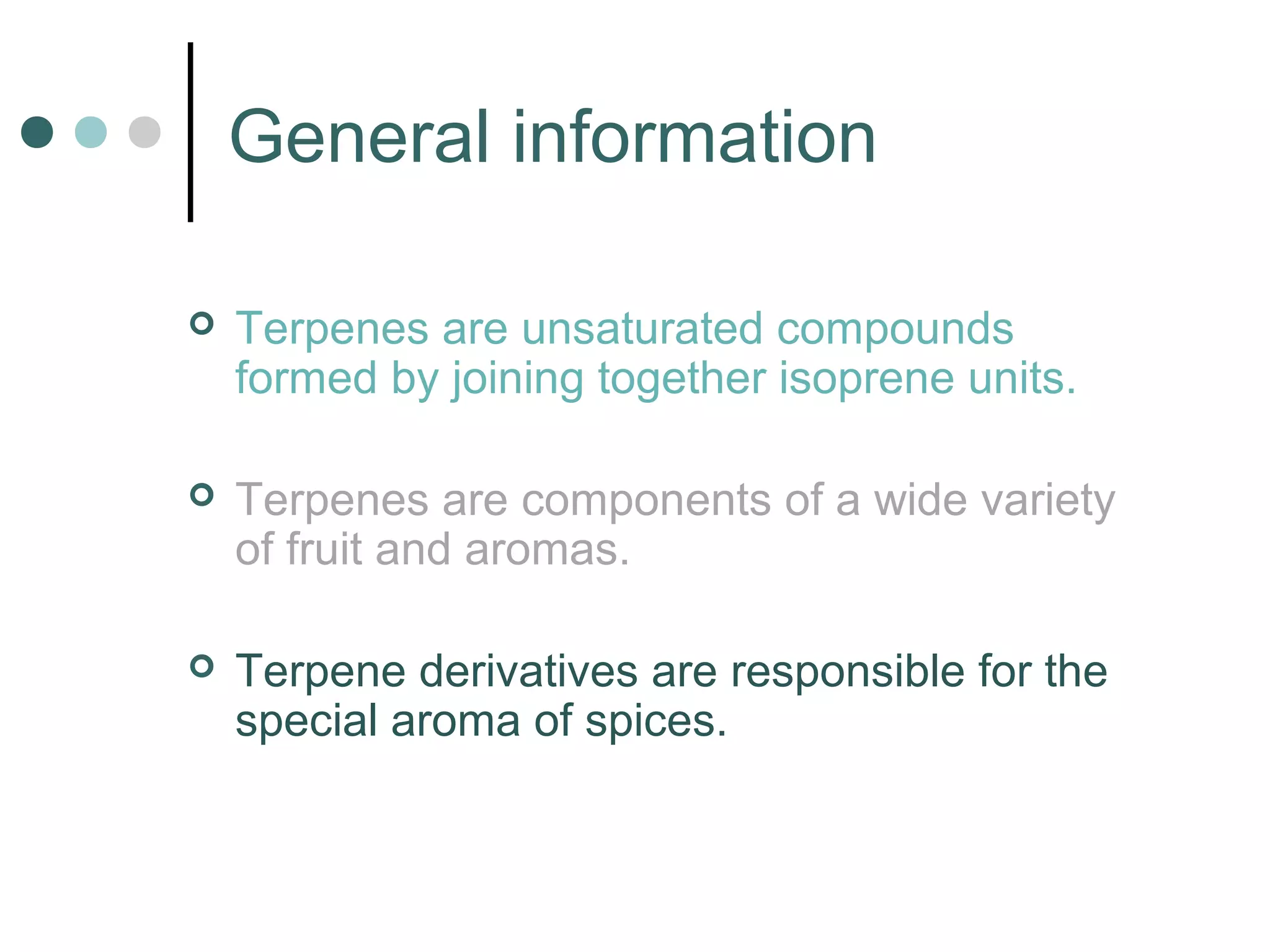 Terpenes (basics) | PPT