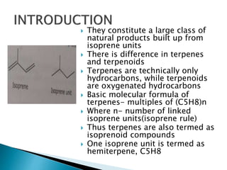 terpenes, alkaloids and vitamins.pptx